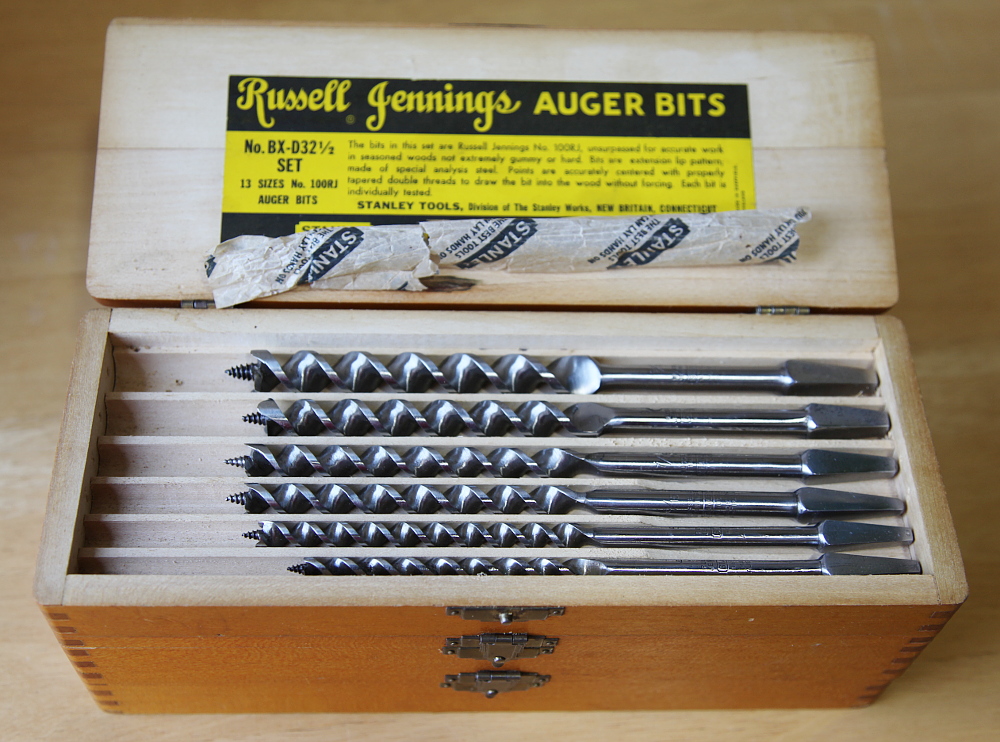 Russell Jennings Auger Bit Set – Hand And Tool